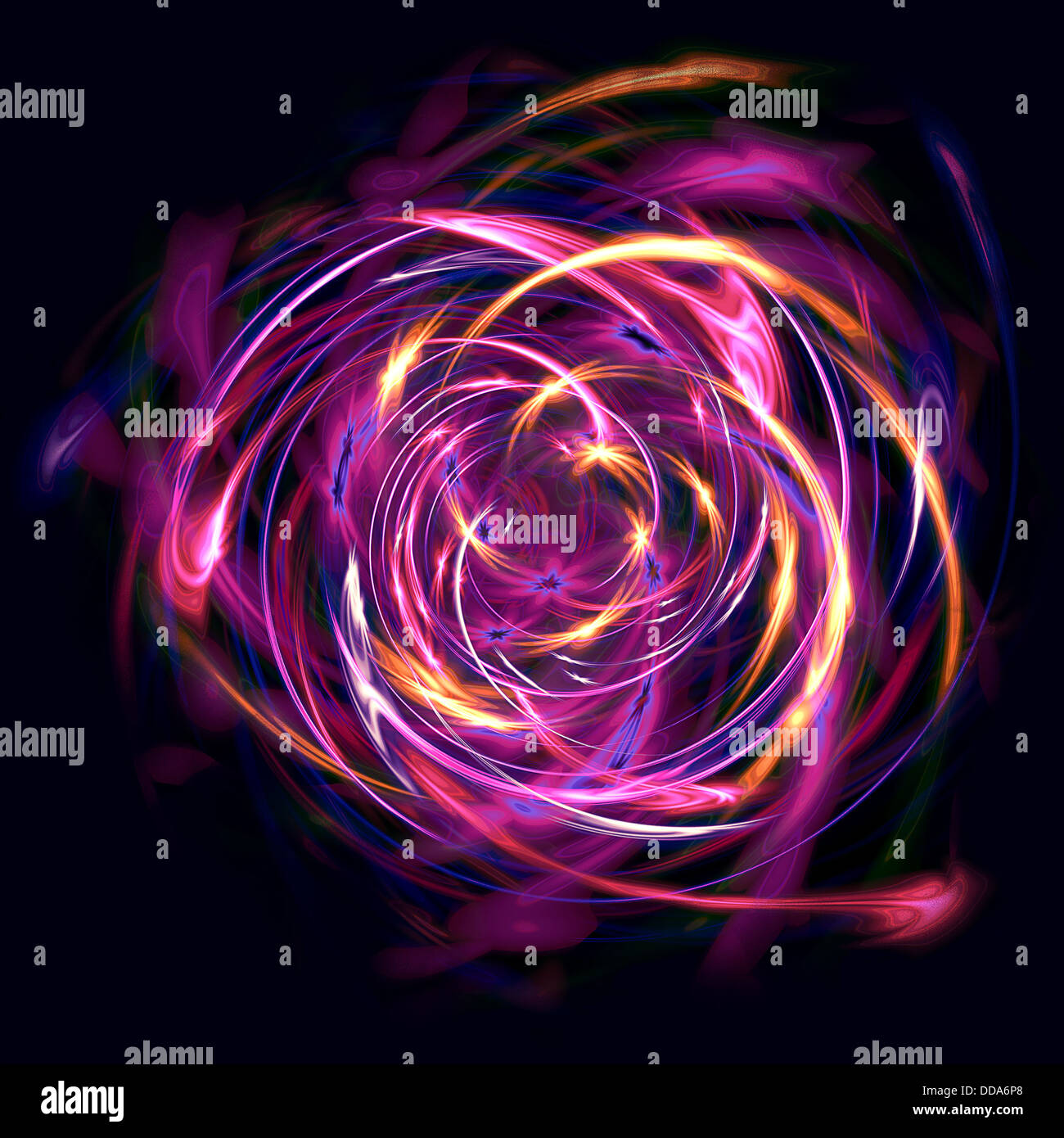 Abstract multicolor swirl background with bright flashes Stock Photo ...