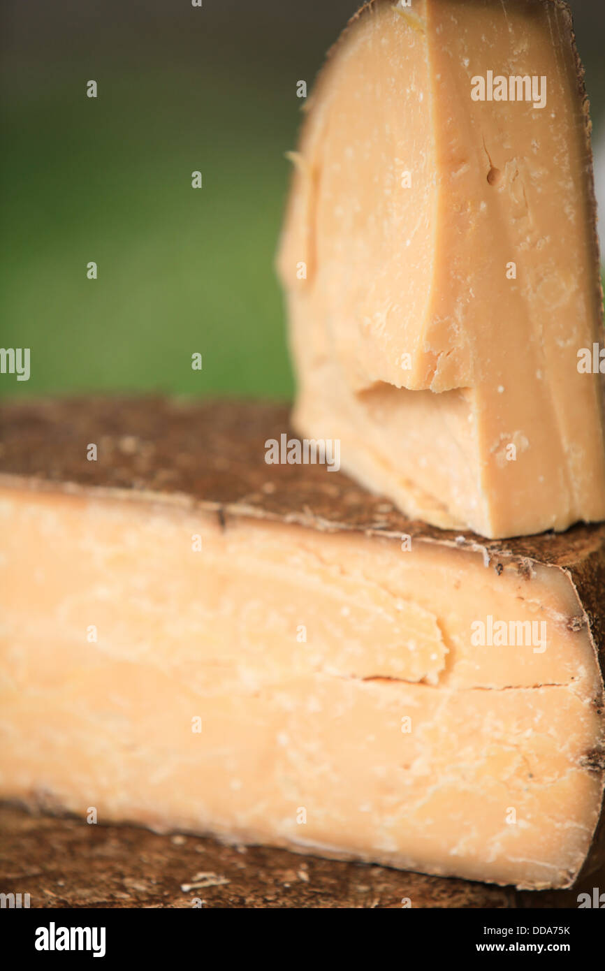 Loaf of Swiss cheese Stock Photo - Alamy