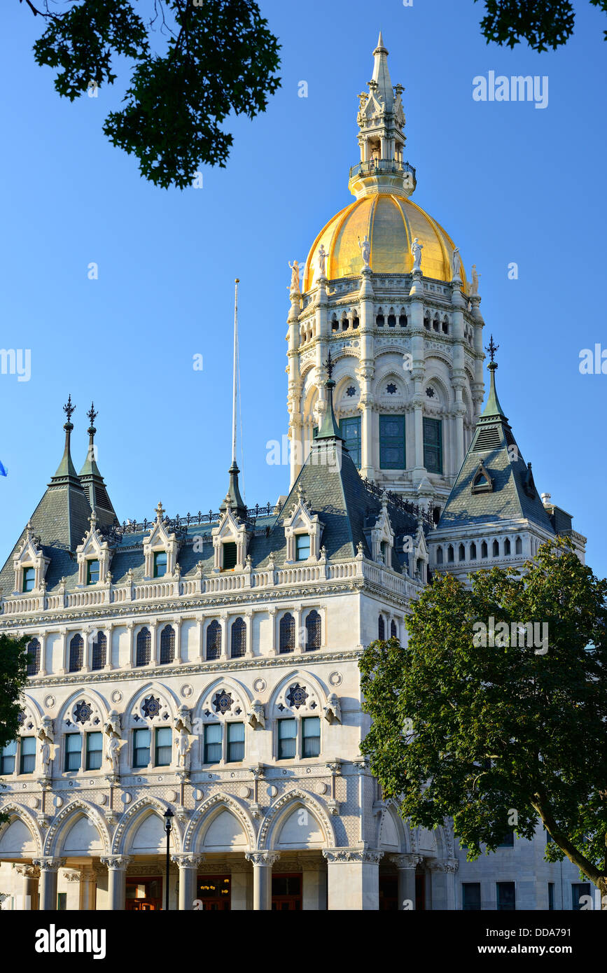 Connecticut State Capitol in Hartford, Connecticut Stock Photo - Alamy