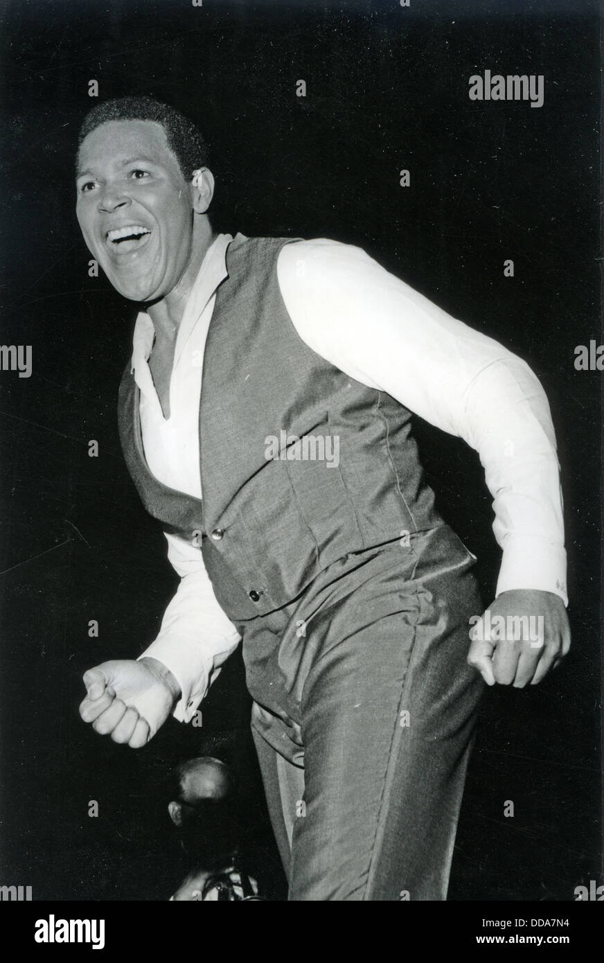CHUBBY CHECKER US singer songwriter about 1960 Stock Photo - Alamy