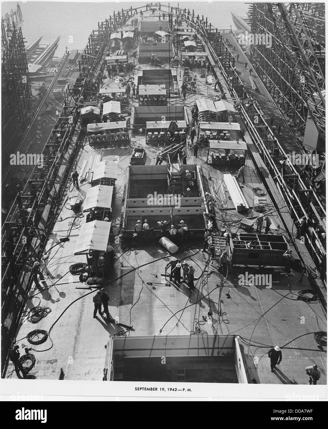 An overview of United States shipbuilding, detailing the ship ...