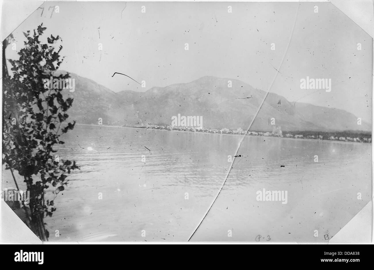 A scenic view of Metlakatla, Alaska, a coastal community known for its ...