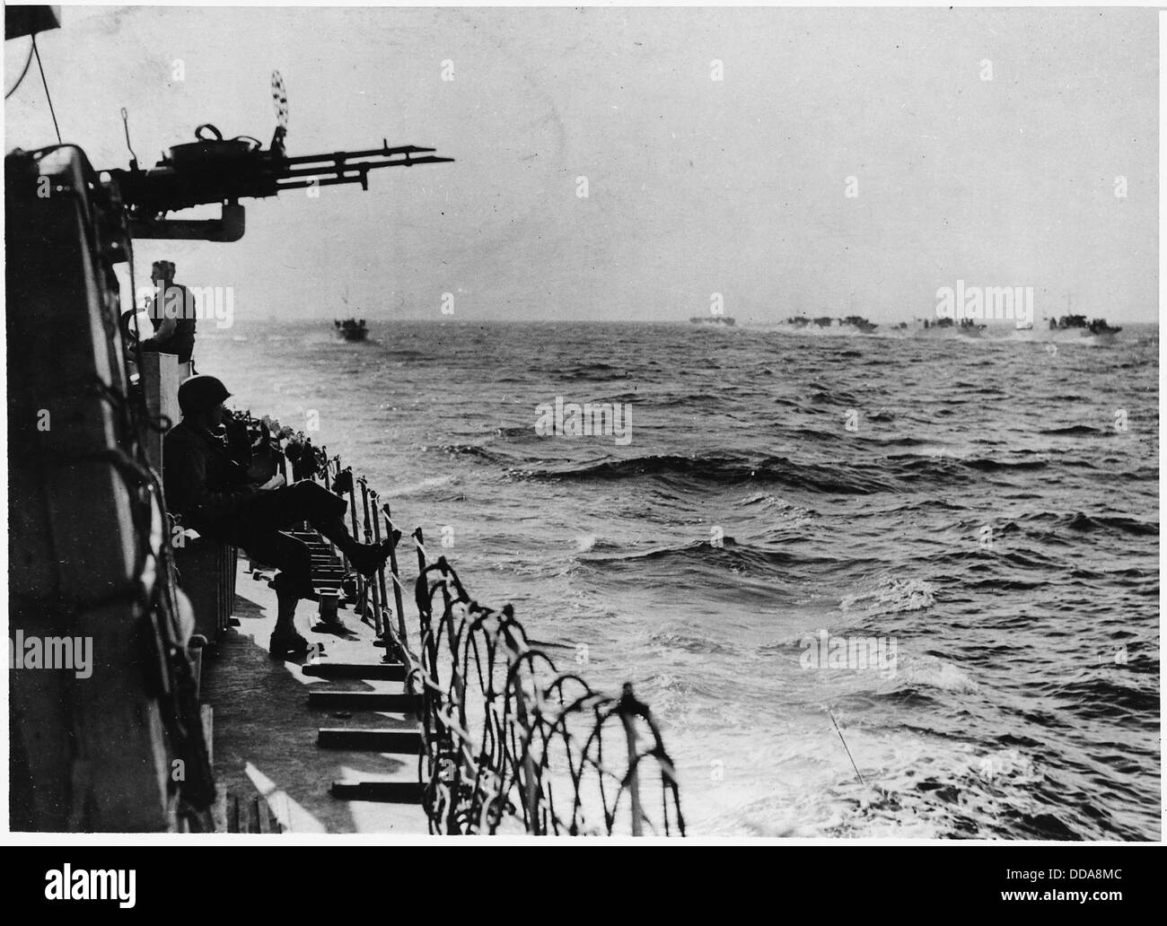 This image depicts a massive rehearsal for the invasion of France ...