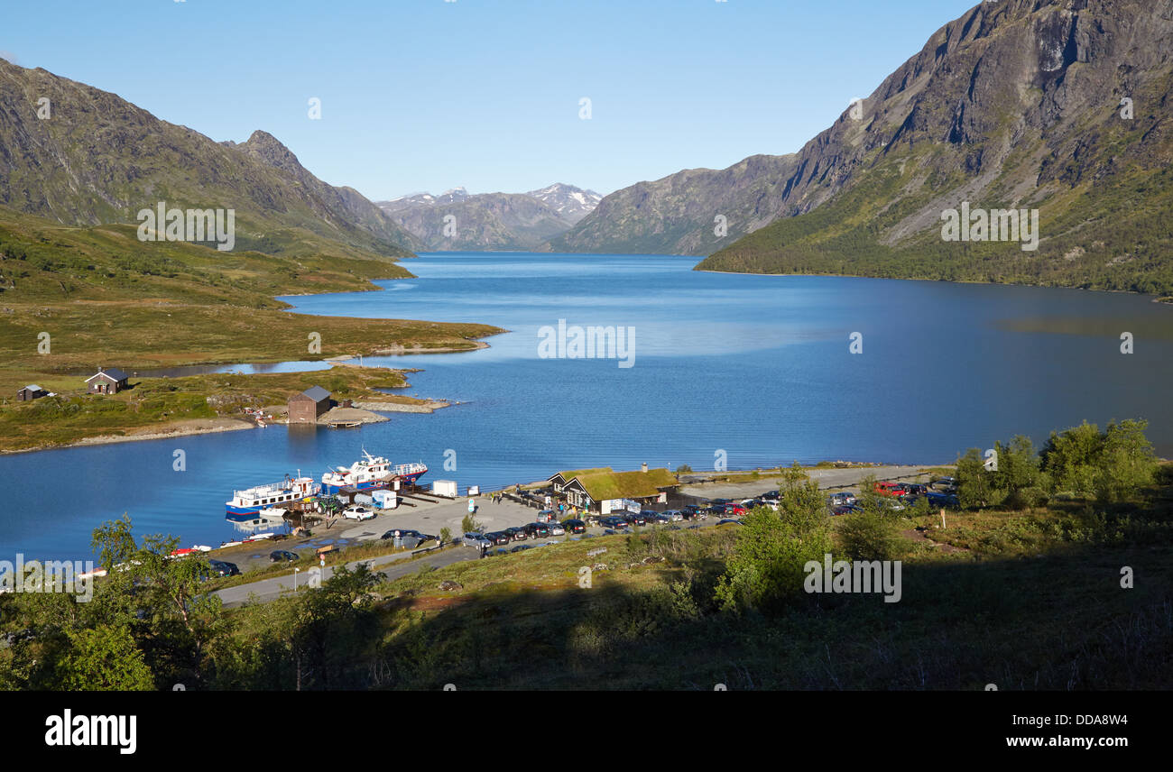 Lake gjende boat hi-res stock photography and images - Alamy