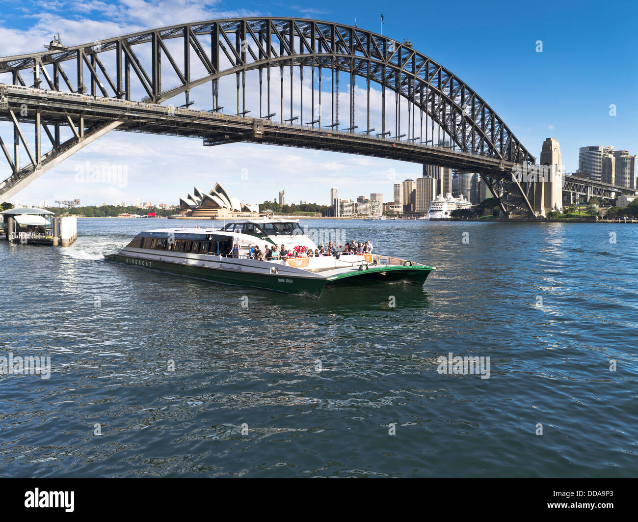 dh Sydney Harbour SYDNEY AUSTRALIA Rivercat catamaran ferry Opera House ...