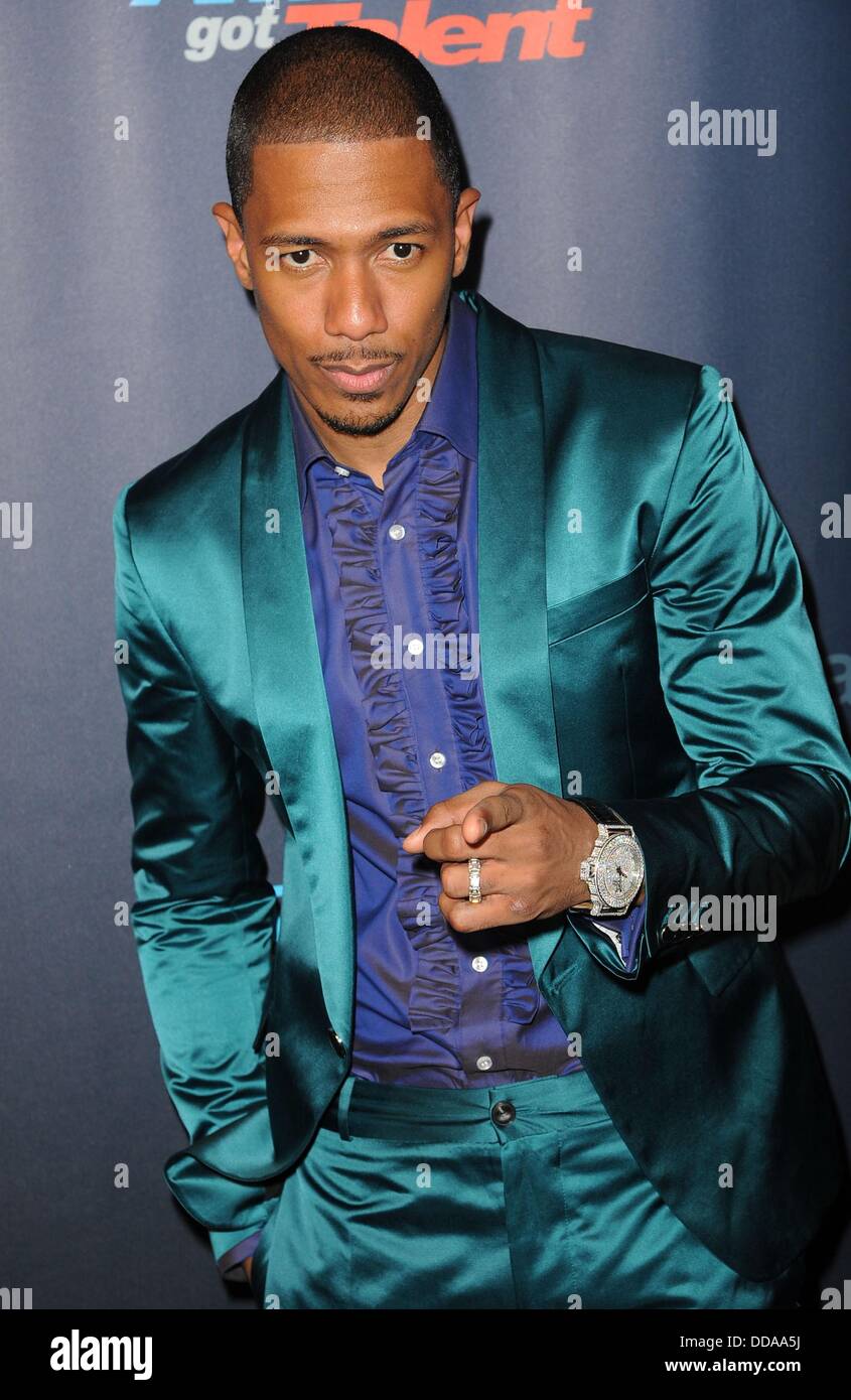 New York, NY. 28th Aug, 2013. Nick Cannon at arrivals for America's Got ...