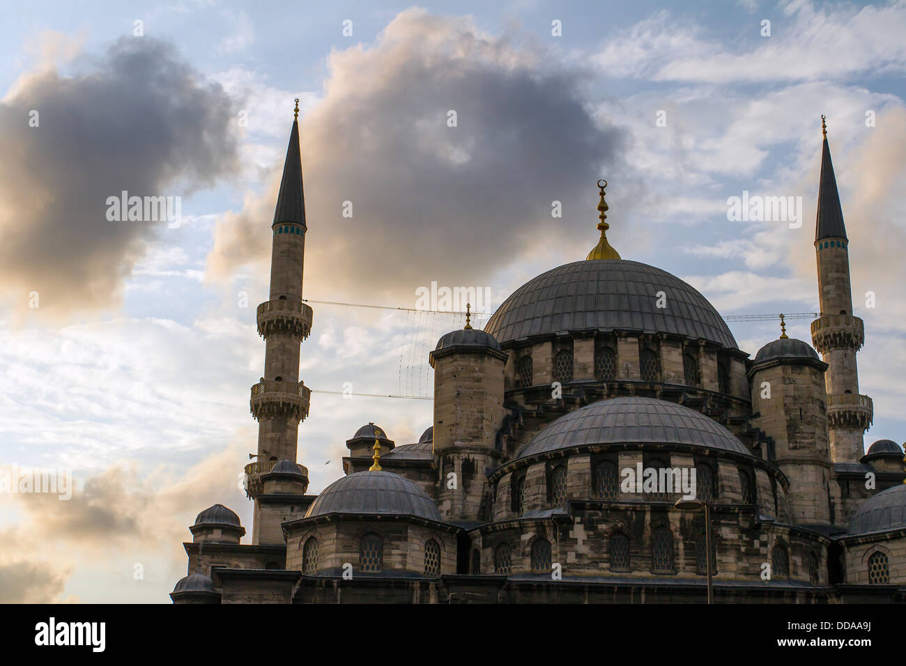 New Mosque (Yeni Cami) in Eminou district of Istanbul, Turkey Stock ...