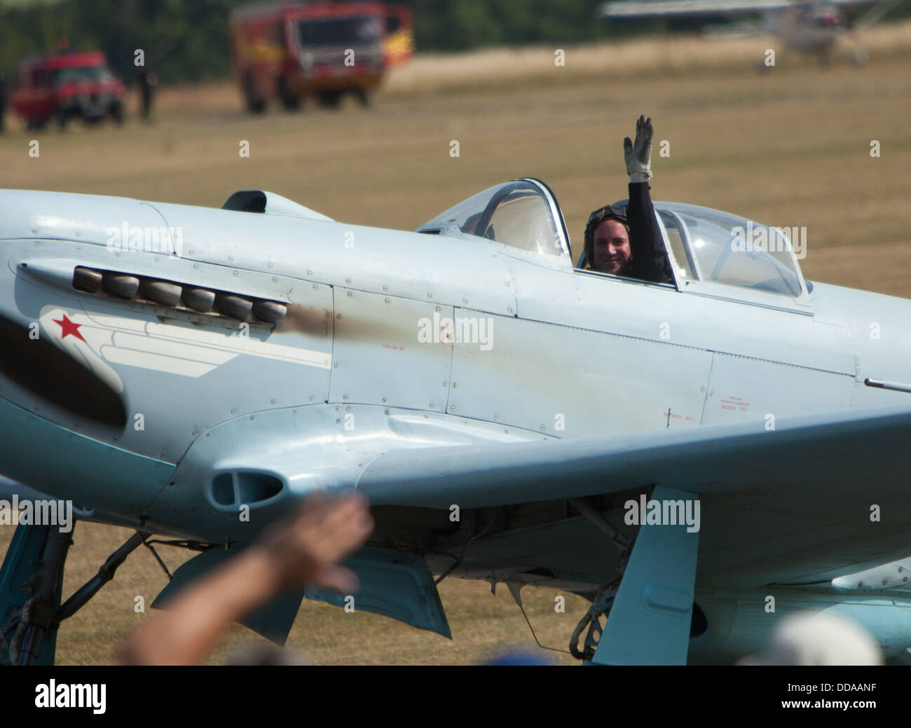 Russian built Yak WW11 fighter aircraft at Classic wings air display at ...