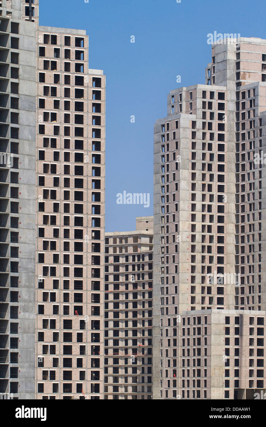 Construction of high residential or office buildings Stock Photo - Alamy