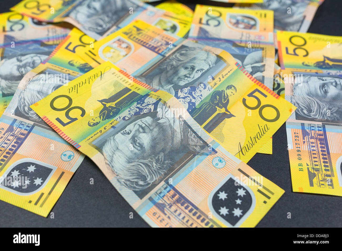 Australian $50 notes Stock Photo - Alamy Australian $50 notes Stock Photo - Alamy