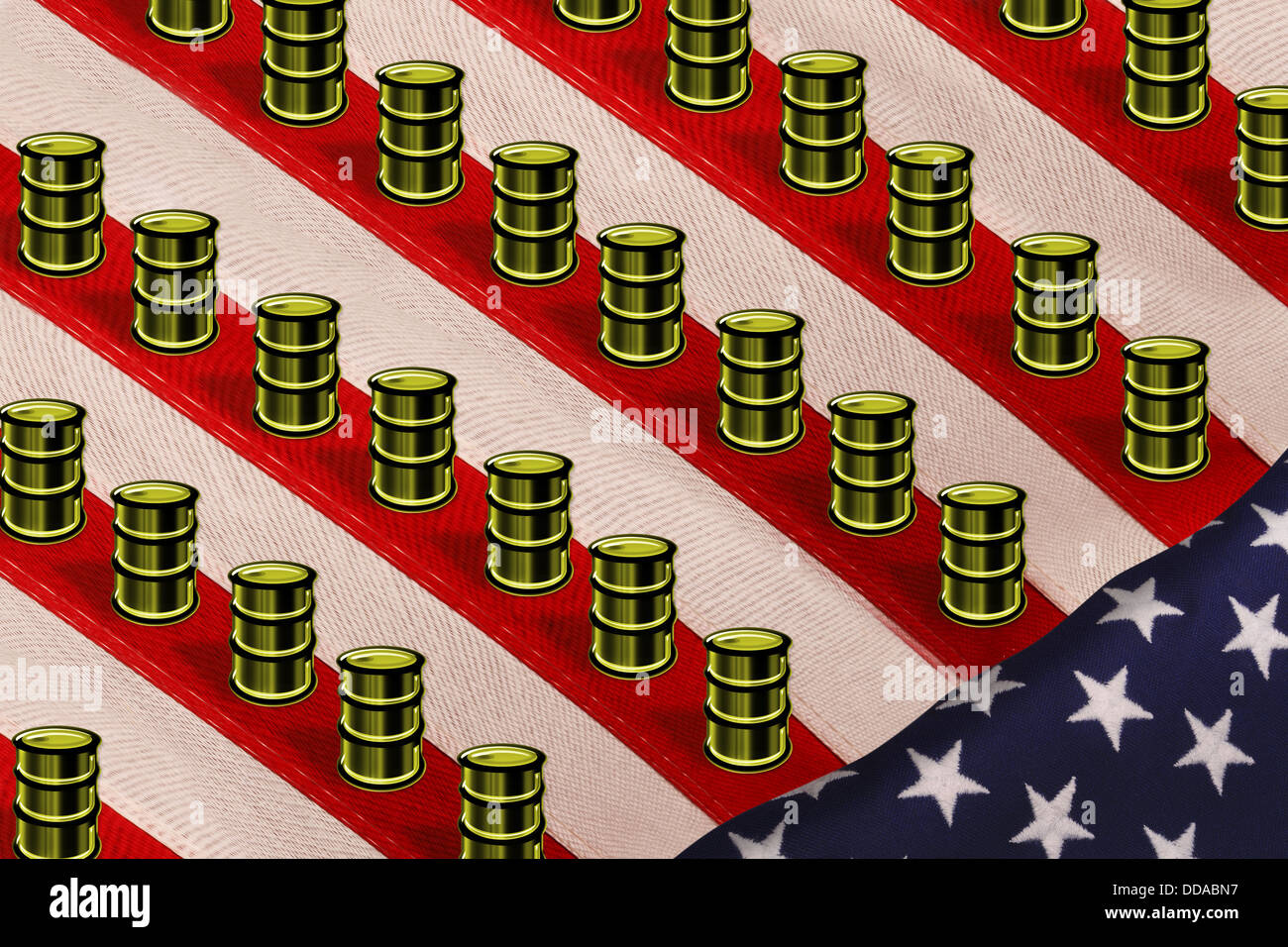 Oil Production in America Stock Photo - Alamy