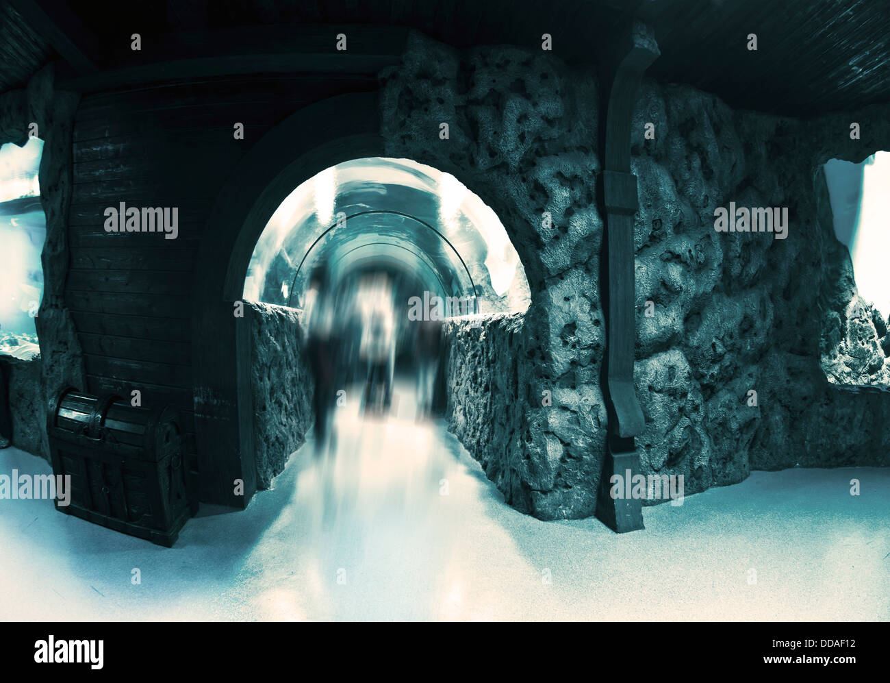 Underwater tube people hi-res stock photography and images - Alamy