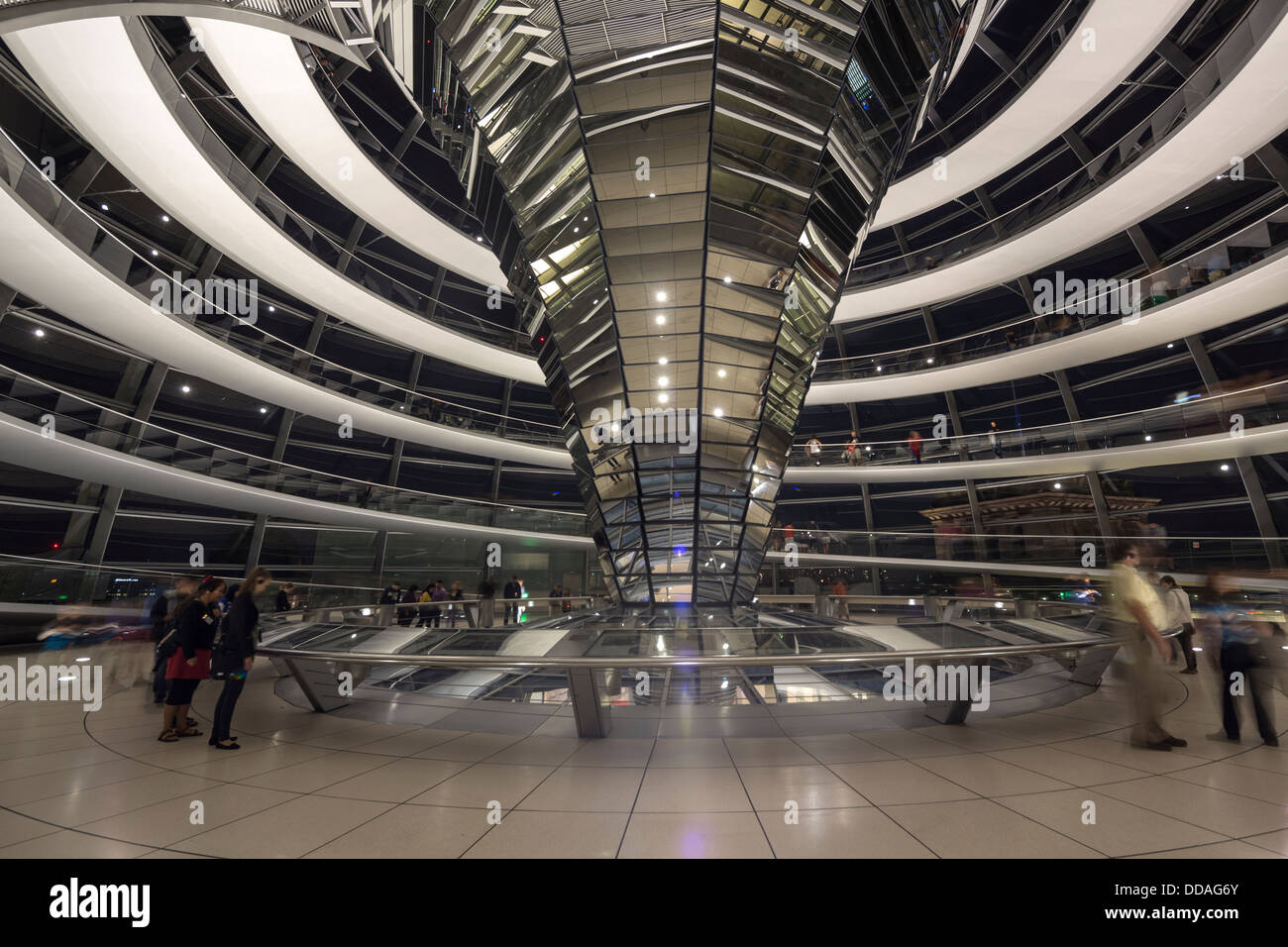 the Reichstag dome at night, Berlin, Germany Stock Photo - Alamy