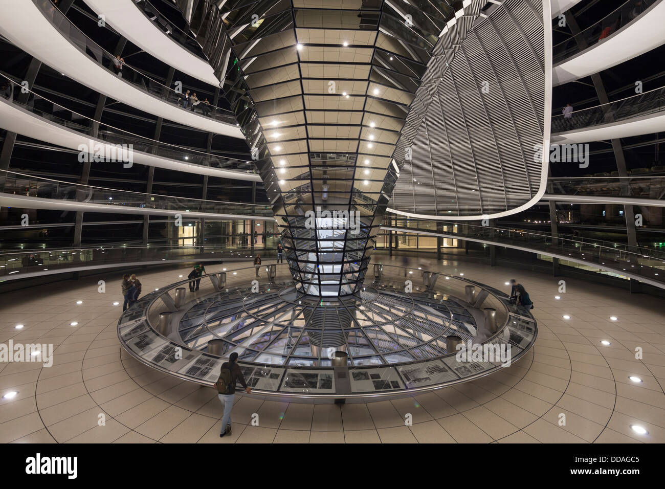 the Reichstag dome at night, Berlin, Germany Stock Photo - Alamy