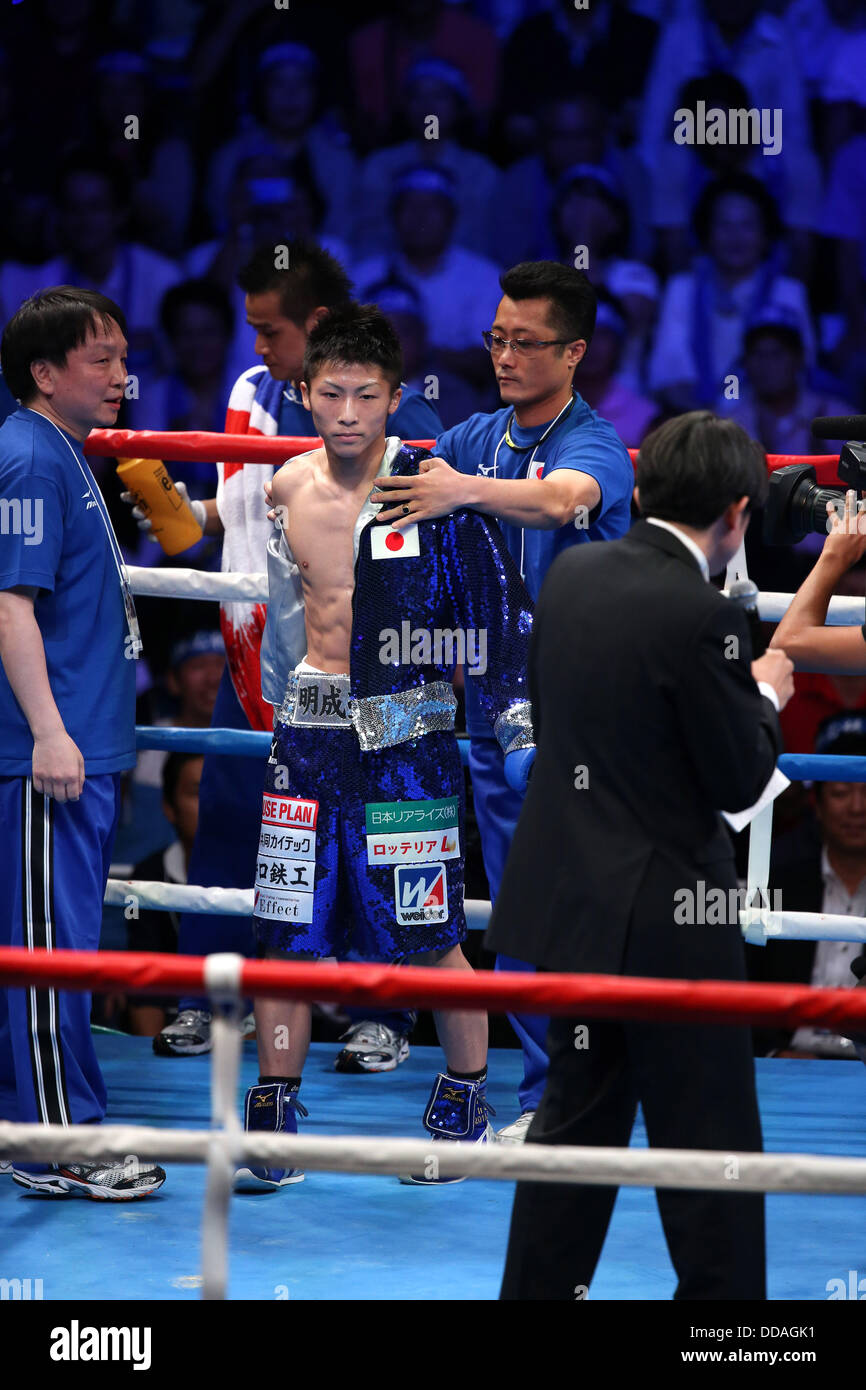 (L to R) Hideyuki Ohashi, Naoya Inoue, Shingo Inoue, AUGUST 25, 2013 ...