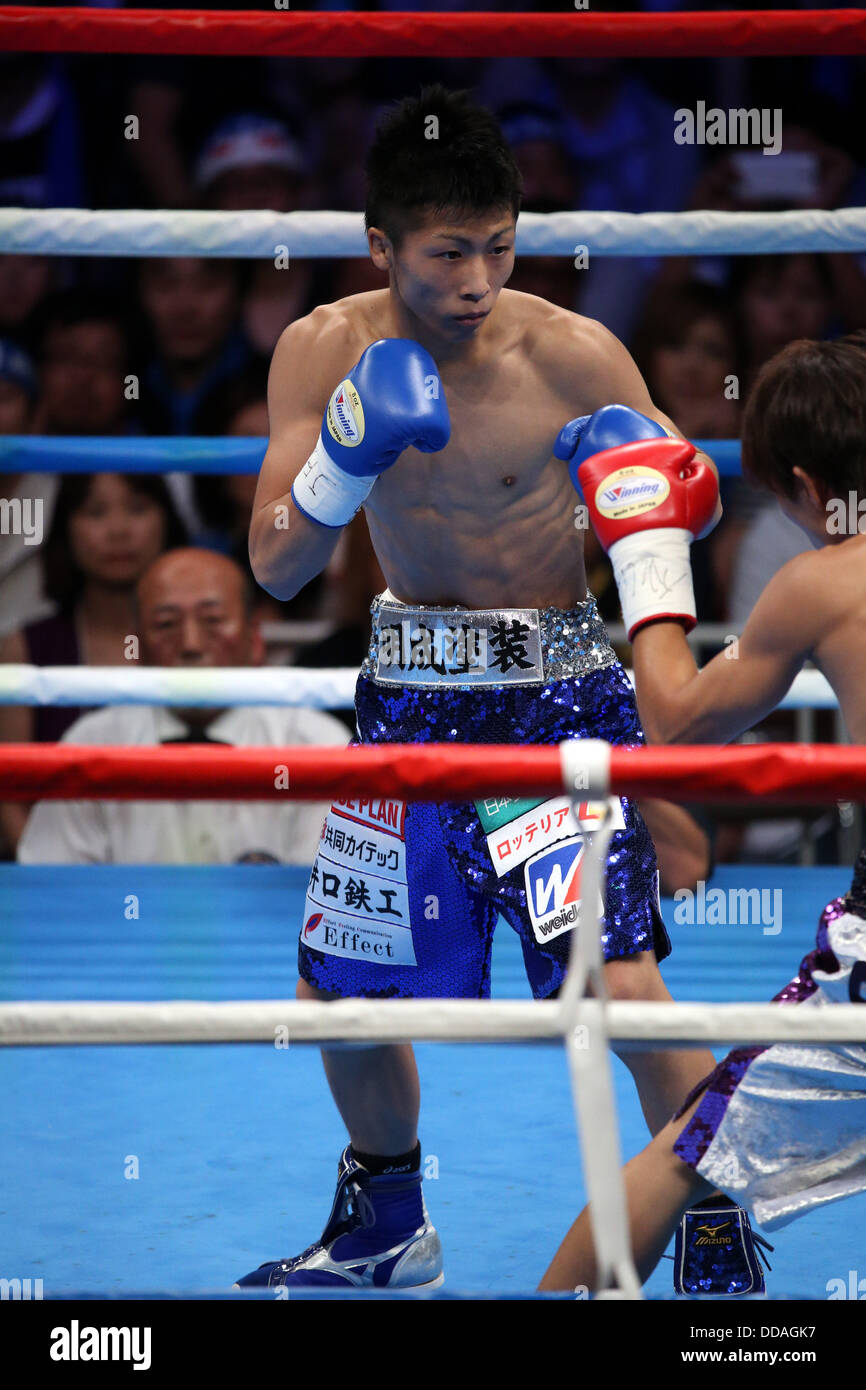 Naoya Inoue, AUGUST 25, 2013 - Boxing : Naoya Inoue hits against ...