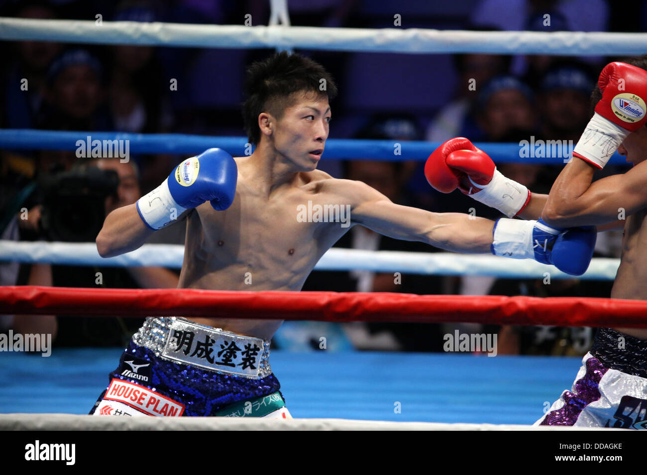 Naoya Inoue, AUGUST 25, 2013 - Boxing : Naoya Inoue hits against ...