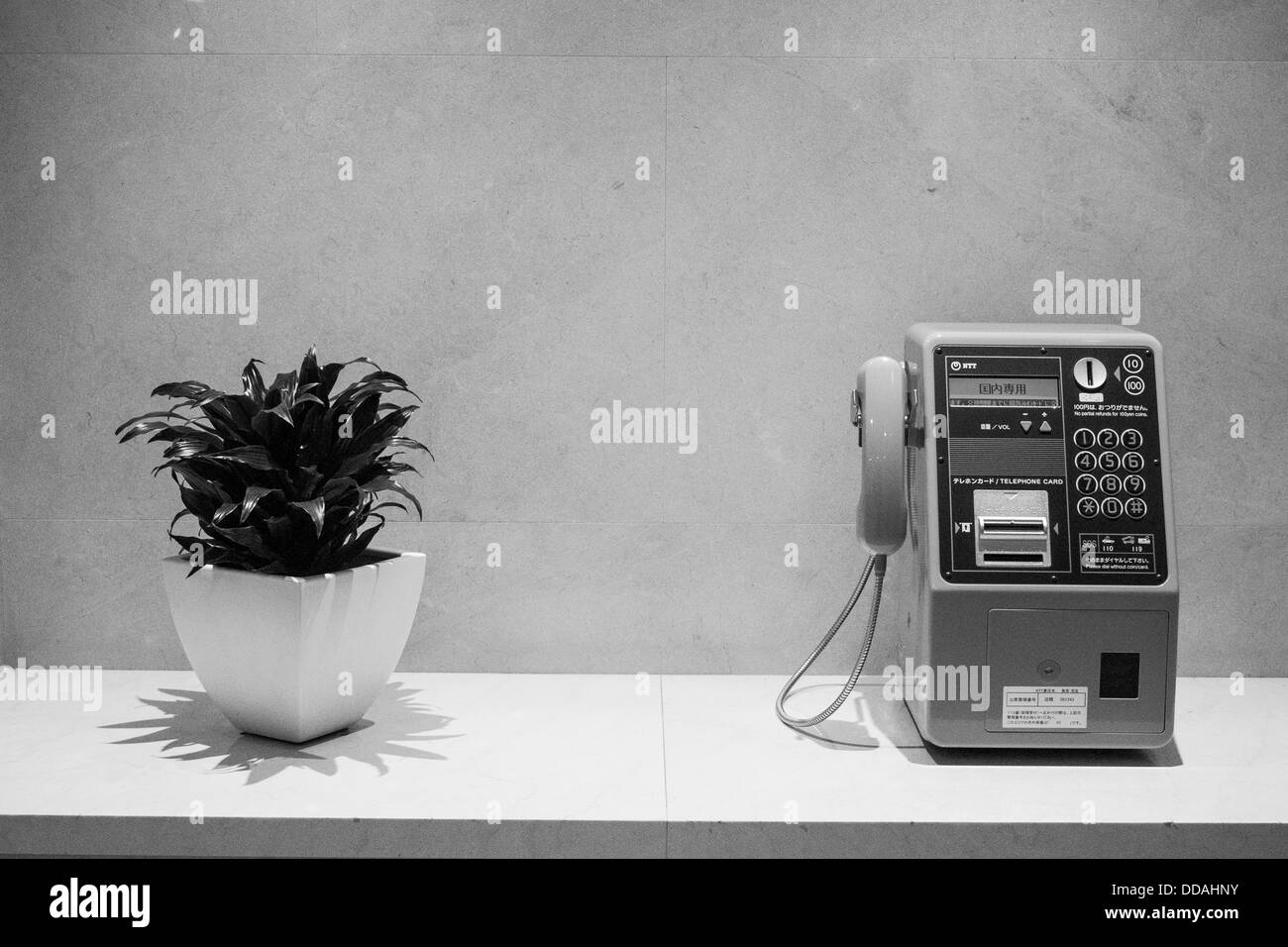 A pay phone Stock Photo - Alamy