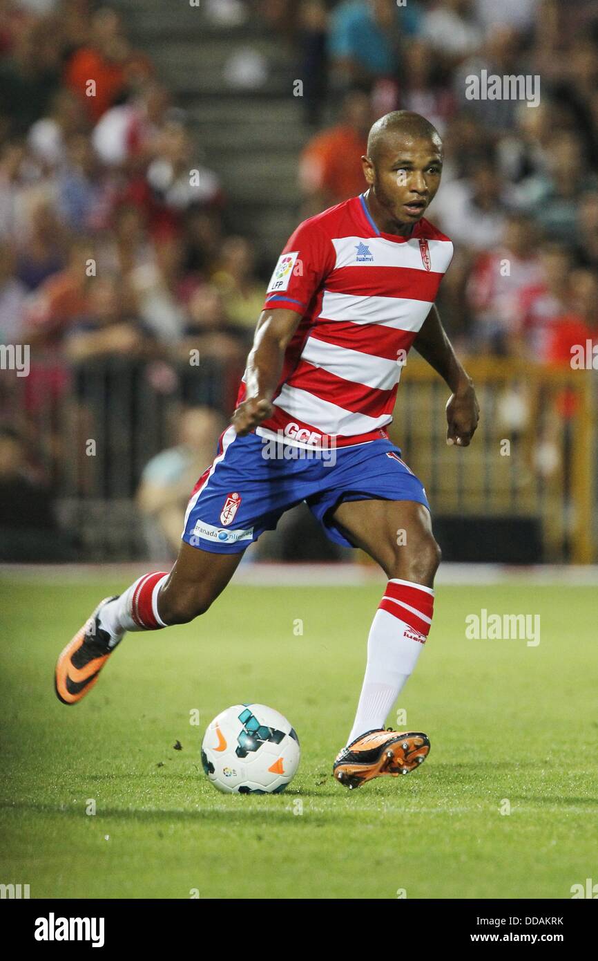 Granada, Spain, August 26, 2013. 26th Aug, 2013. Yacine Brahimi ...