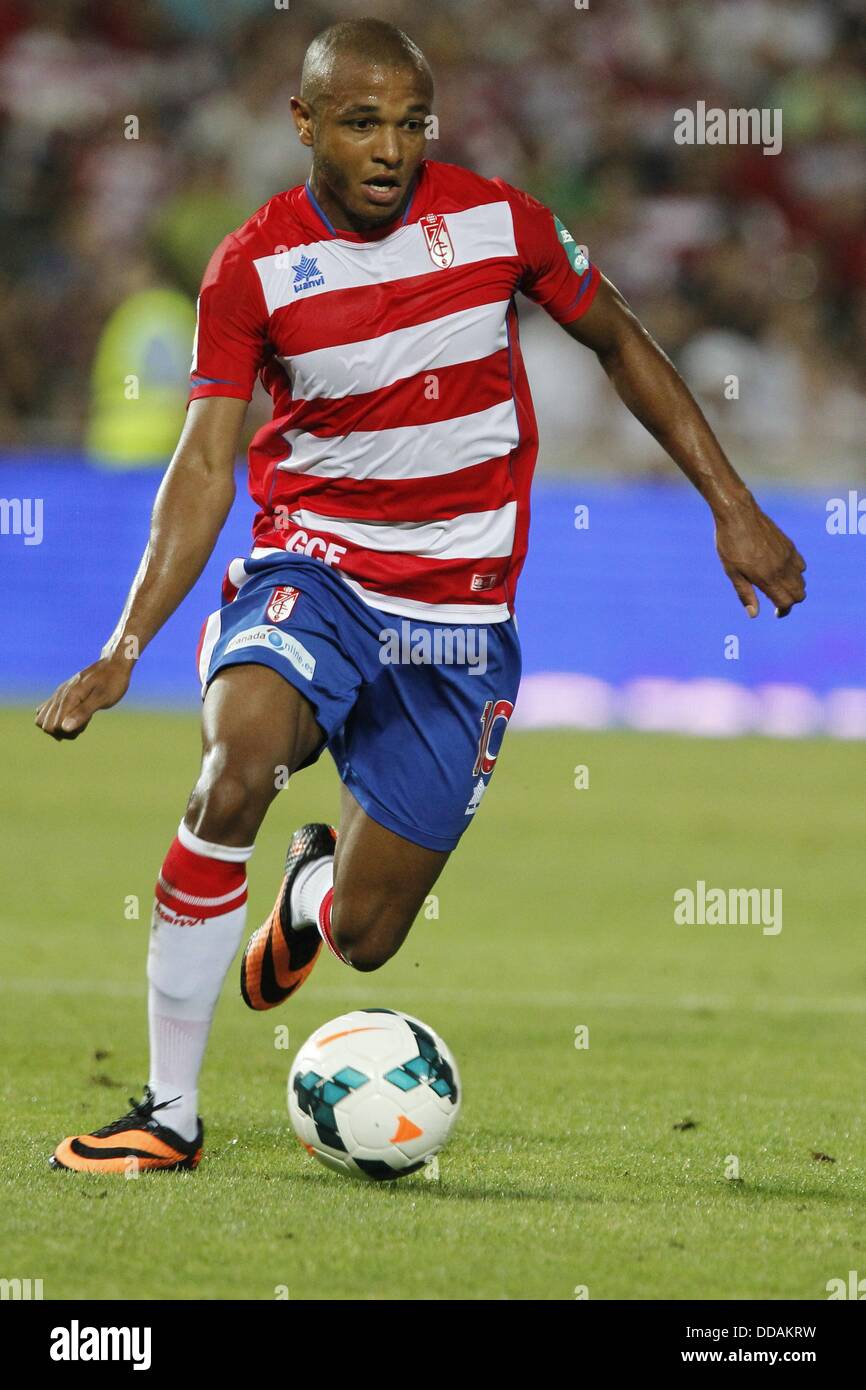 Granada, Spain, August 26, 2013. 26th Aug, 2013. Yacine Brahimi ...