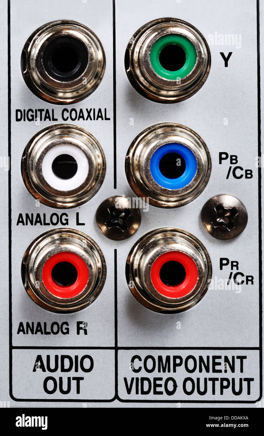 Rca phono connector hi-res stock photography and images - Alamy