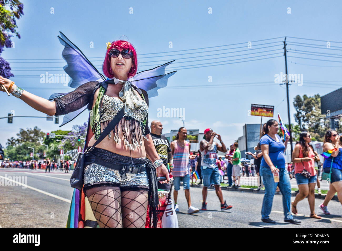 Los Angeles Gay Pride Parade Event Stock Photo - Alamy