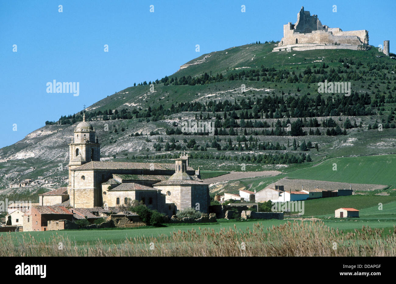 Castrojeriz castle hi-res stock photography and images - Alamy