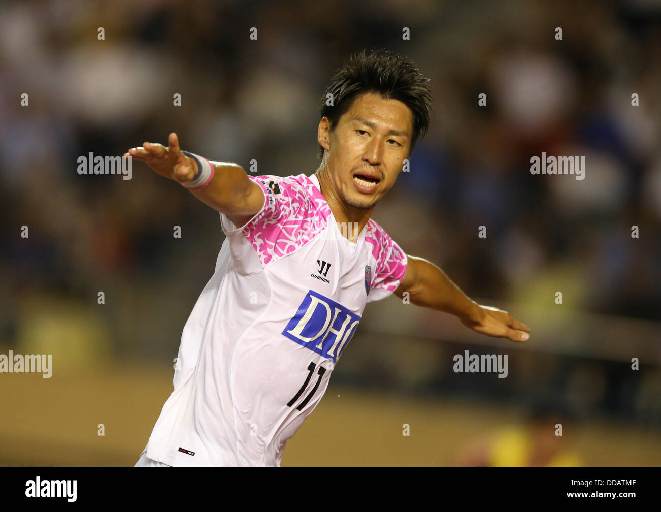 Yohei Toyoda (Sagan), AUGUST 28, 2013 - Football / Soccer : Yohei ...