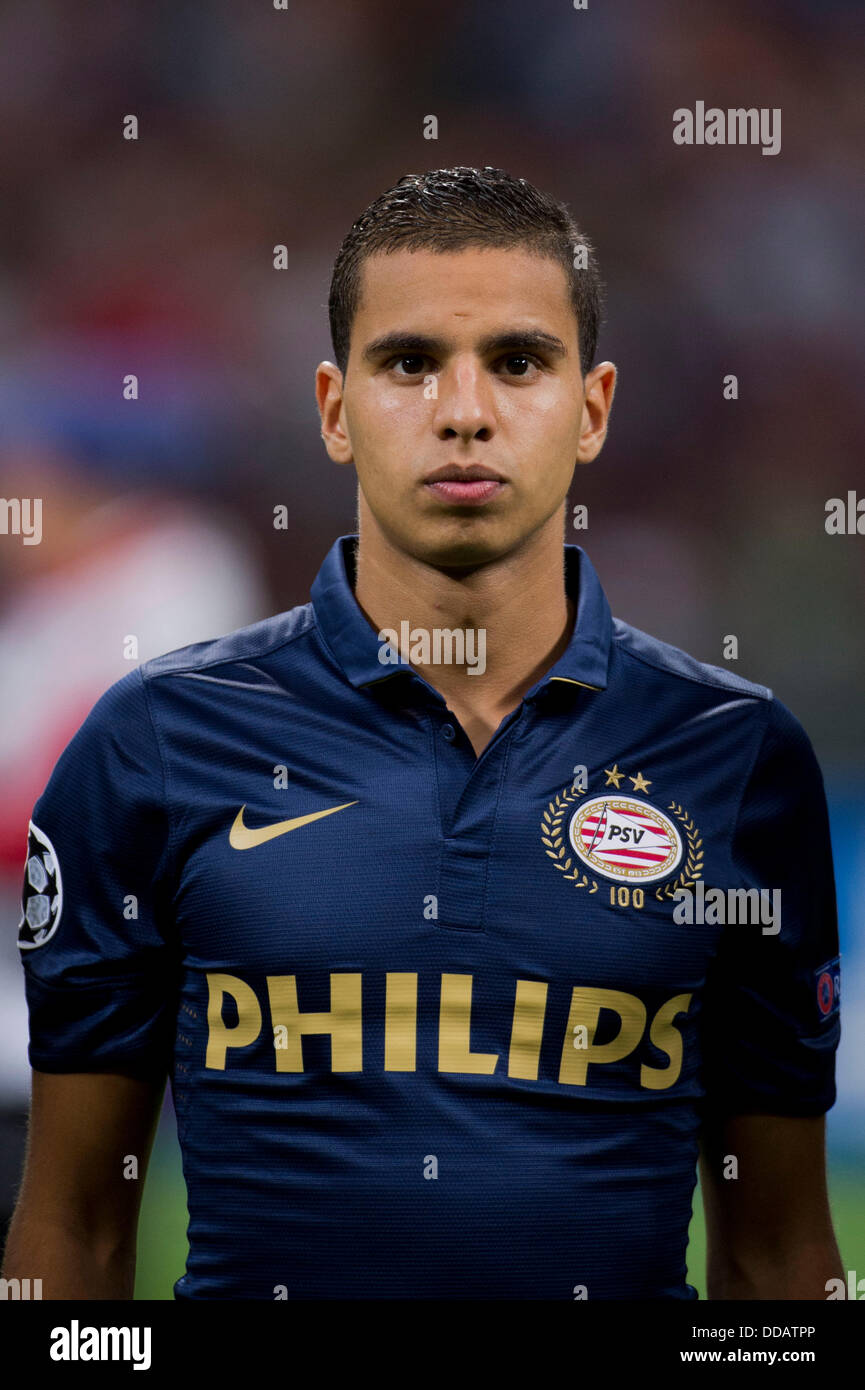 Adam Maher (PSV), AUGUST 28, 2013 - Football / Soccer : UEFA Champions ...