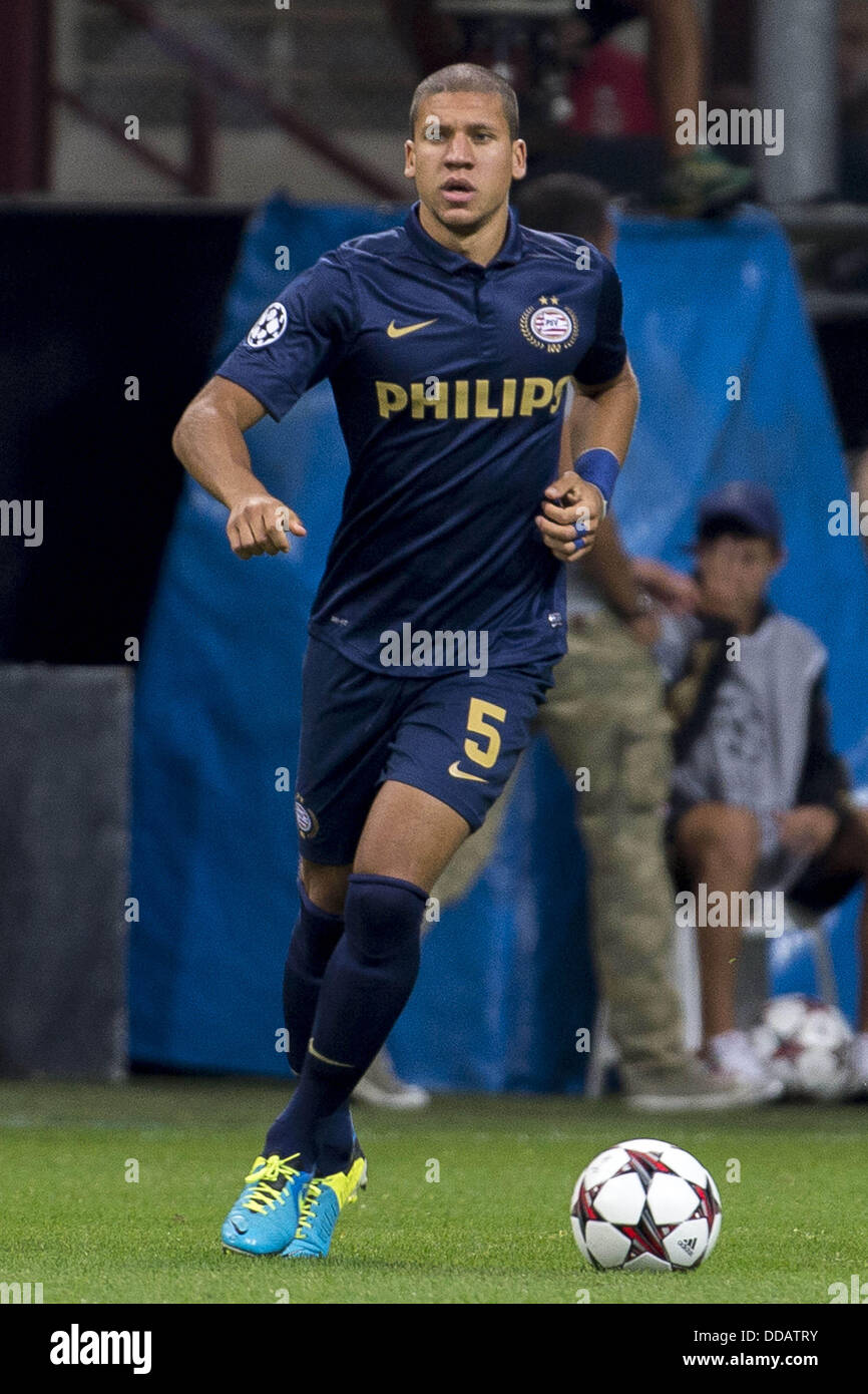 Jeffrey Bruma (PSV), AUGUST 28, 2013 - Football / Soccer : UEFA ...
