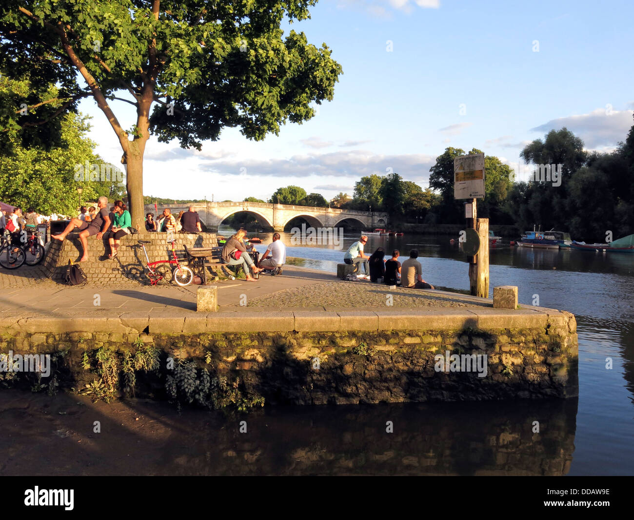 Richmond River London Summer High Resolution Stock Photography and ...
