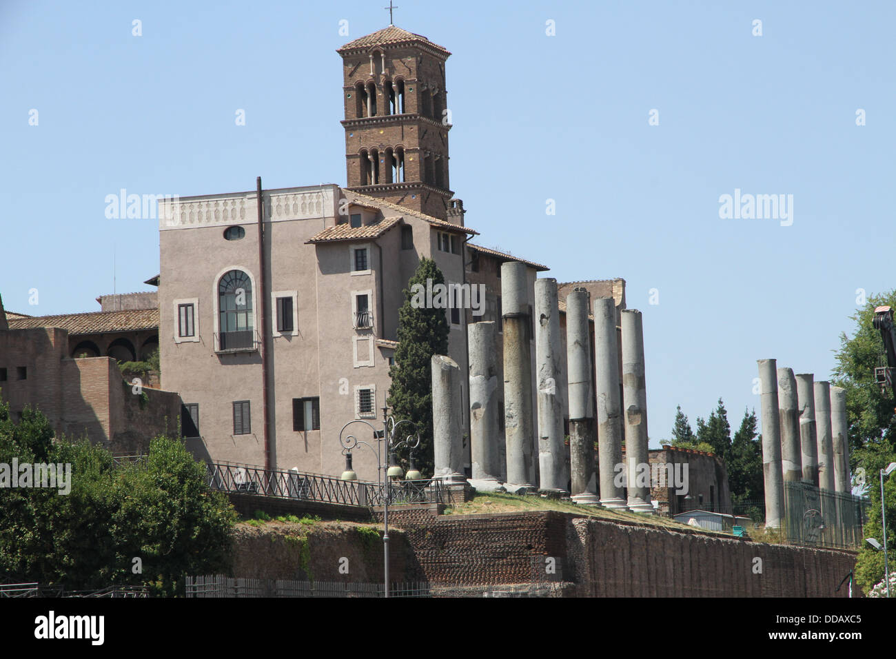 Fori imperiali columns hi-res stock photography and images - Alamy