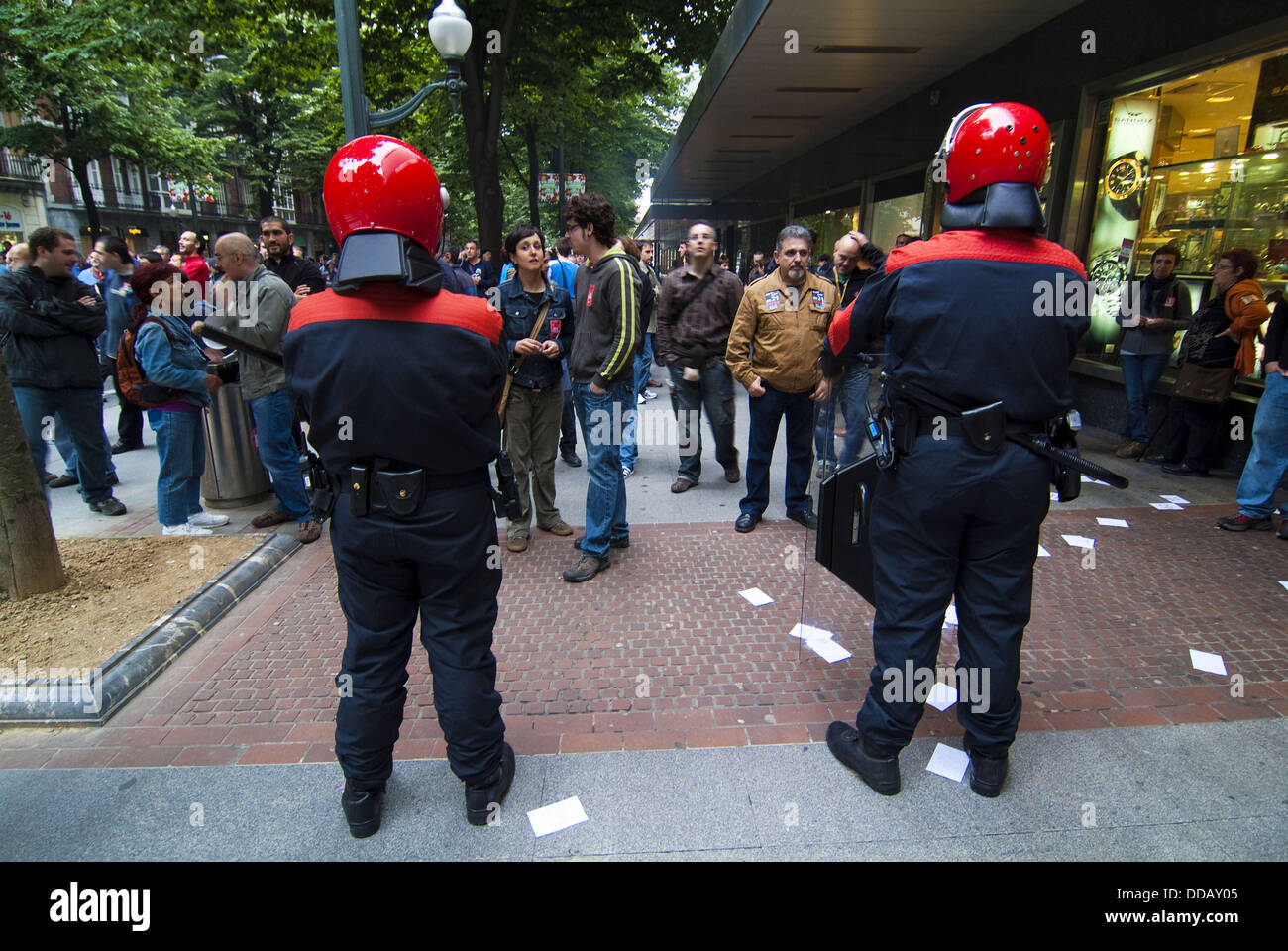 Bilbao Basque Protest High Resolution Stock Photography and Images - Alamy