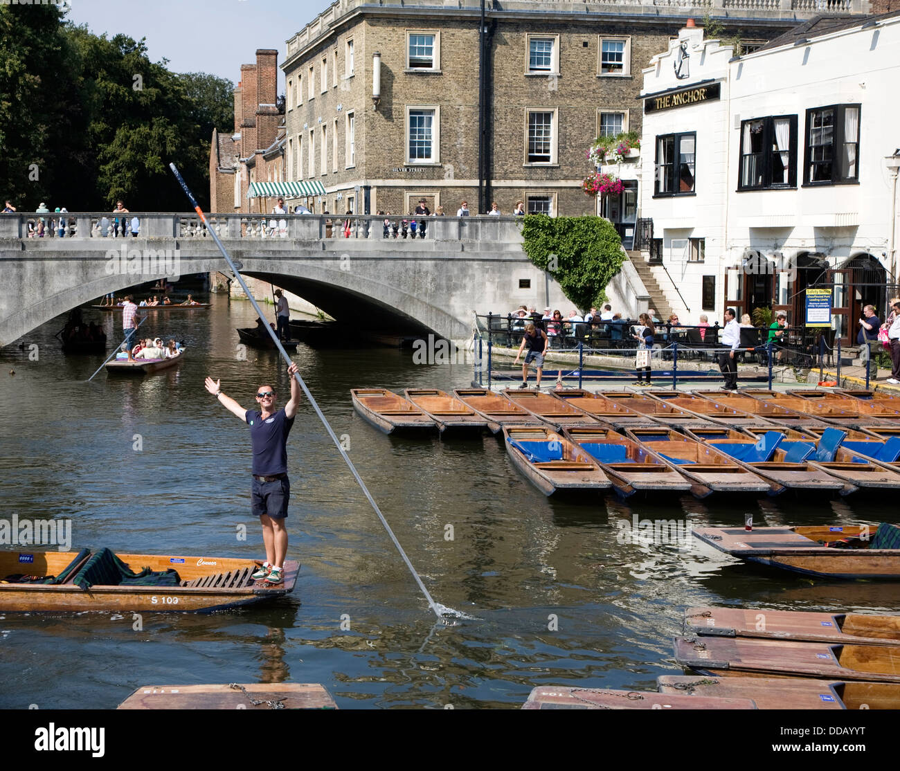 Silver street bridge cambridge hi-res stock photography and images - Alamy