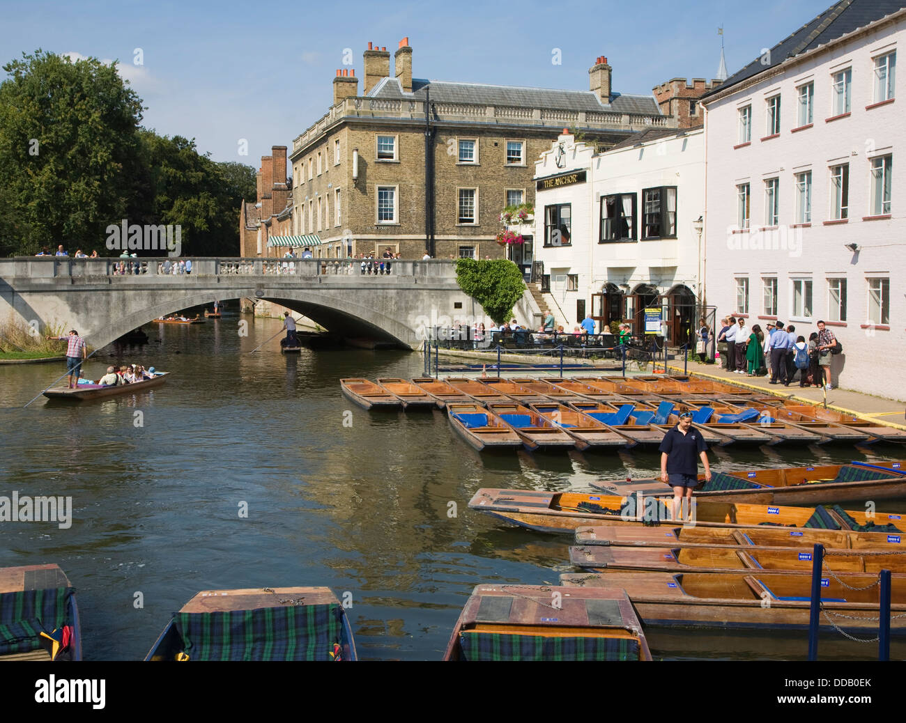 Silver street bridge cambridge hi-res stock photography and images - Alamy