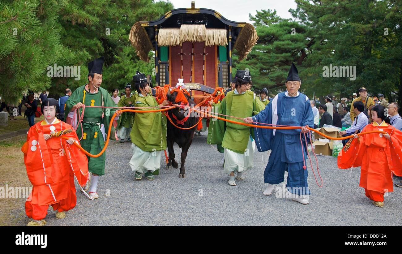 Ox cart japan hi-res stock photography and images - Alamy