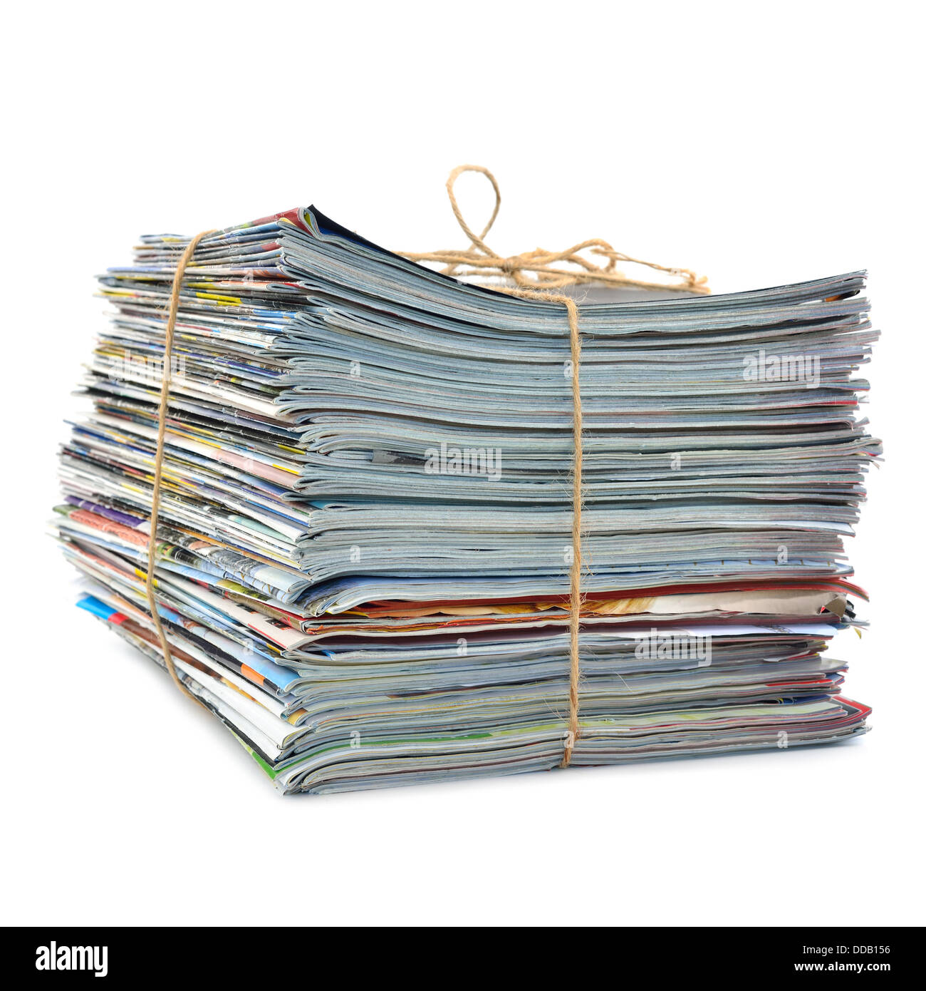 Recycling newspapers and magazines hi-res stock photography and images ...