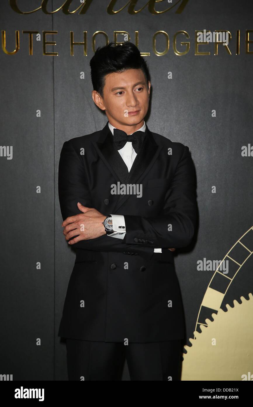 Actor Vicky Wu attends promotion activity of brand watch in Taipei,China on Thursday August 29 ...