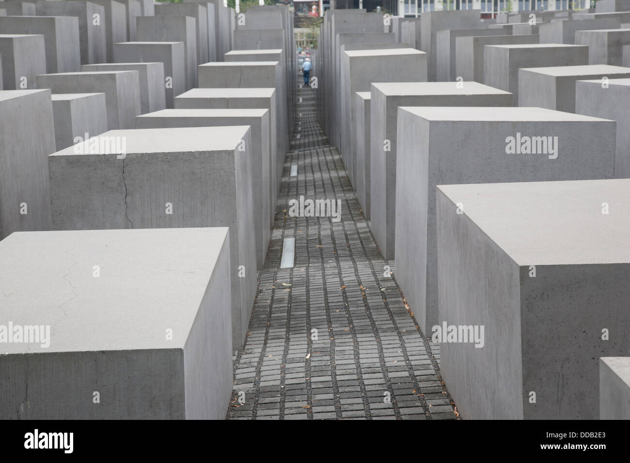 Holocaust Memorial by Eisenmann; Berlin; Germany; Europe Stock Photo ...
