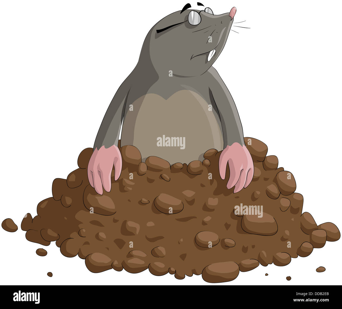 Cartoon Mole High Resolution Stock Photography and Images - Alamy