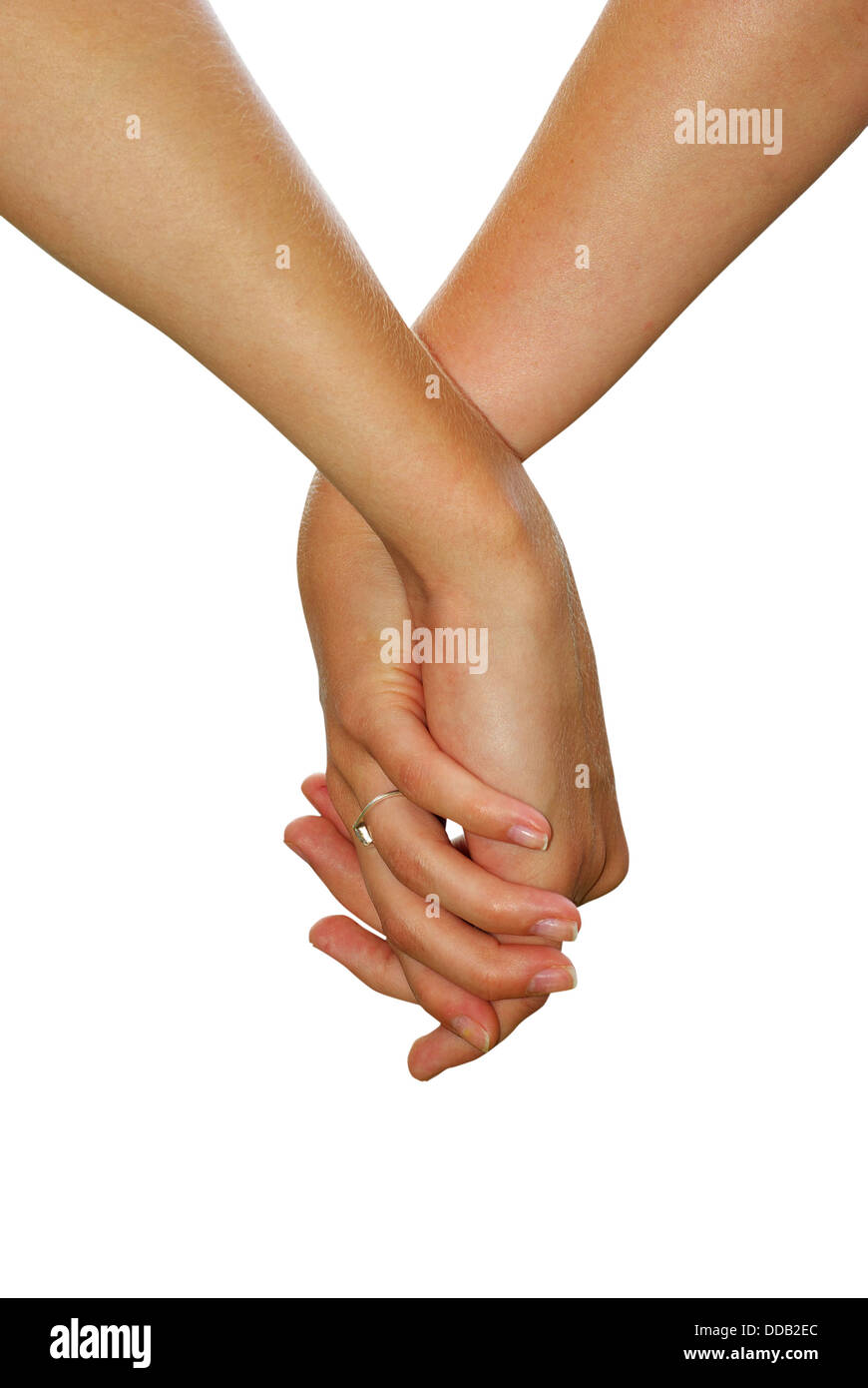 hand in hand Stock Photo - Alamy