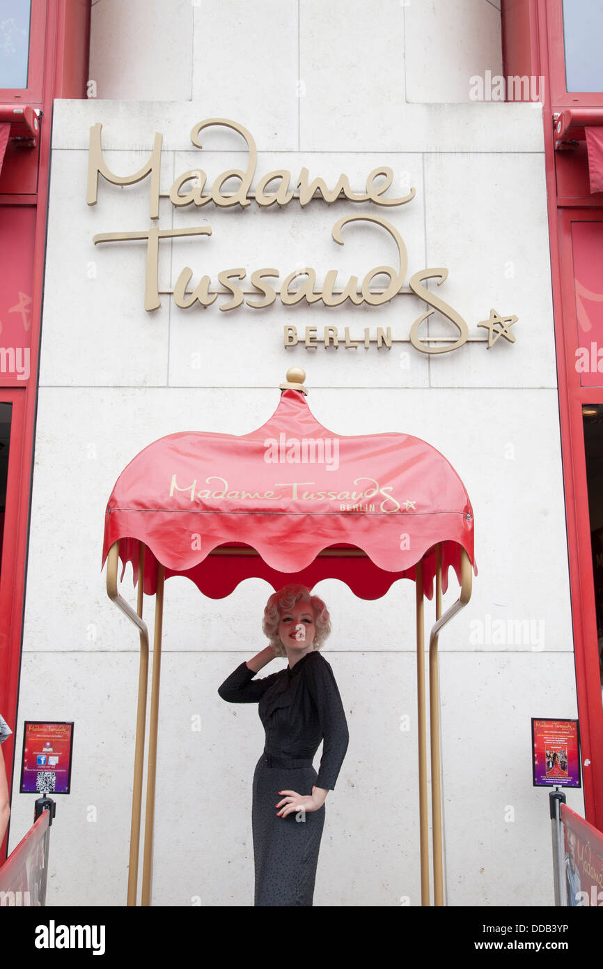 Marilyn Monroe Statue, Madame Tussauds, Berlin, Germany Stock Photo - Alamy