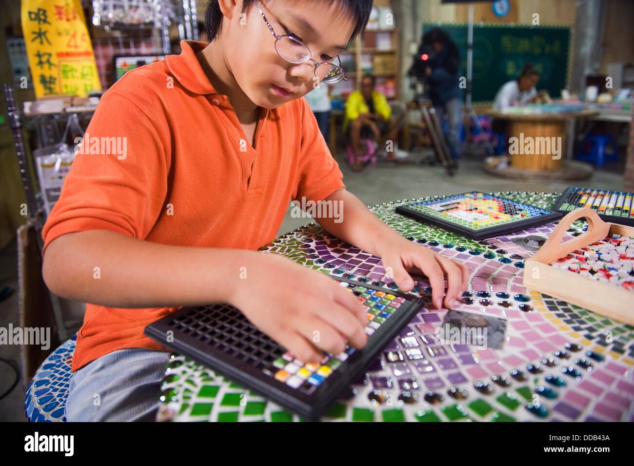 Mosaic youth hi-res stock photography and images - Alamy