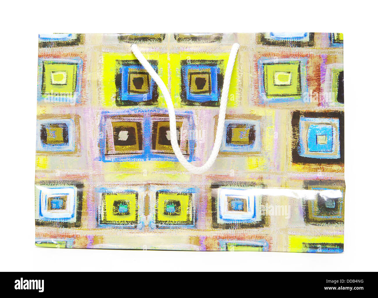 Gift box bag shopping Cut Out Stock Images & Pictures - Alamy