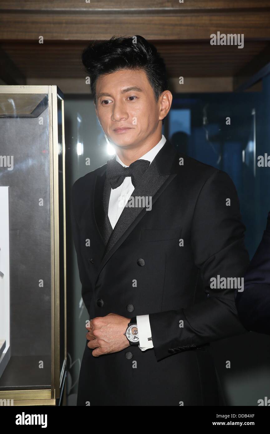 Actor Vicky Wu attends promotion activity of brand watch in Taipei,China on Thursday August 29 ...