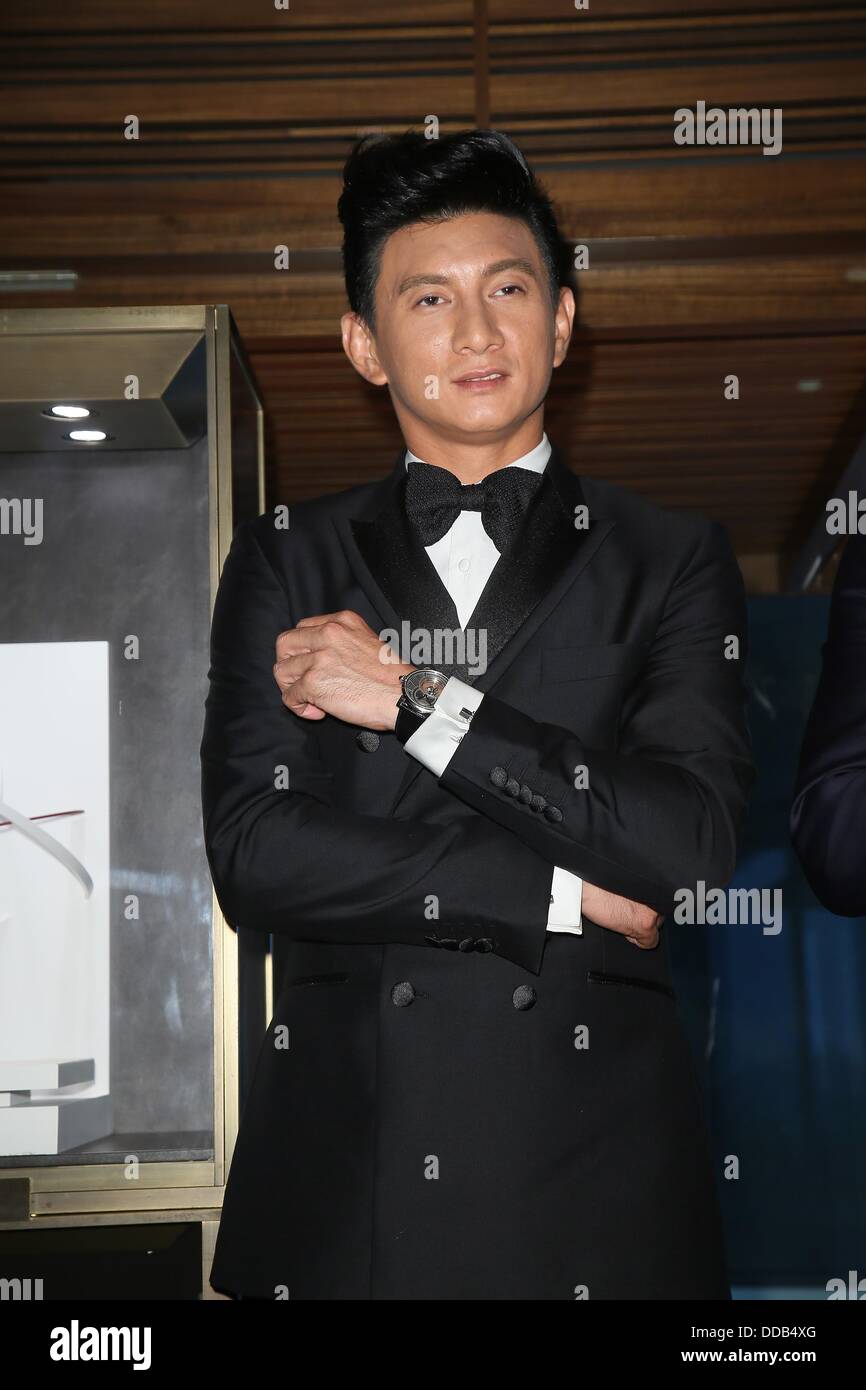 Actor Vicky Wu attends promotion activity of brand watch in Taipei ...