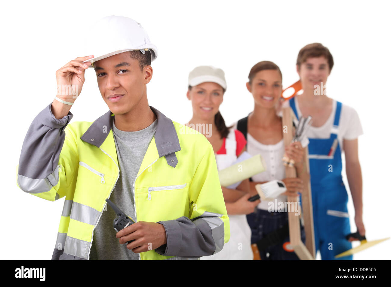 Decorators bib hi-res stock photography and images - Alamy