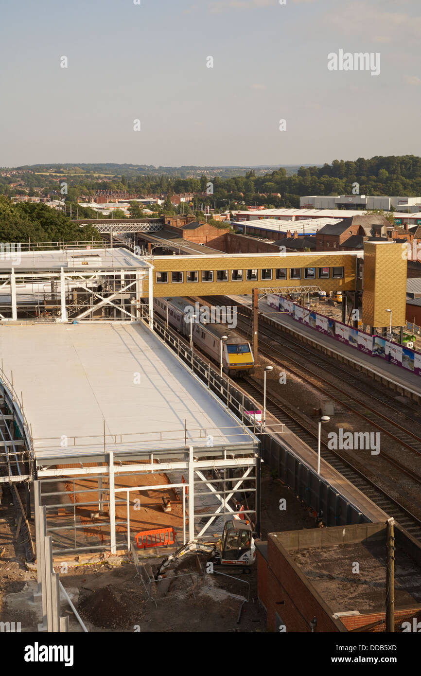 Redevelopment of Wakefield Westgate Railway Station Stock Photo - Alamy