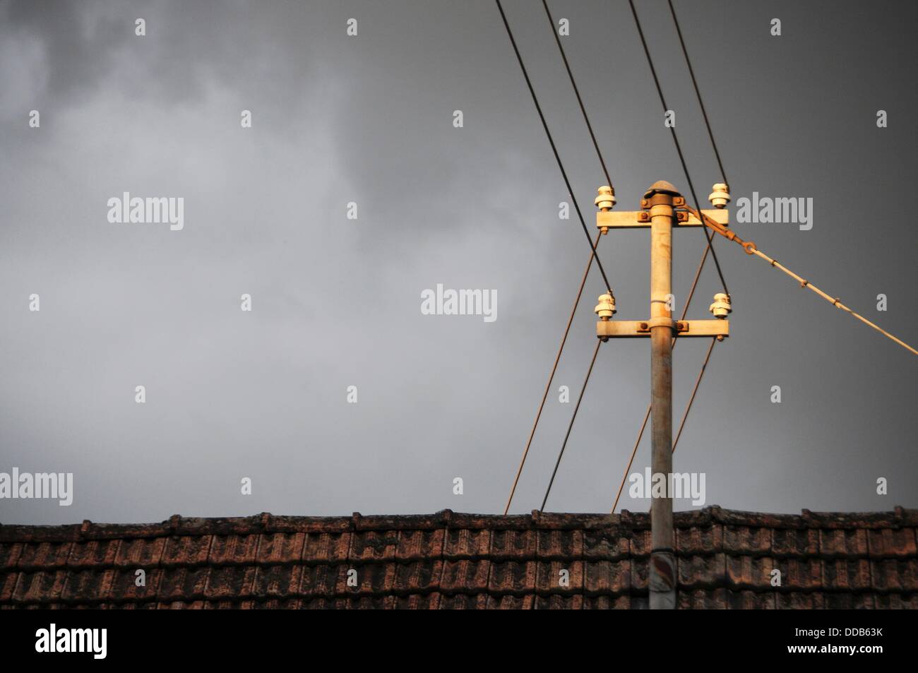 Lateral current mood before storm Stock Photo - Alamy
