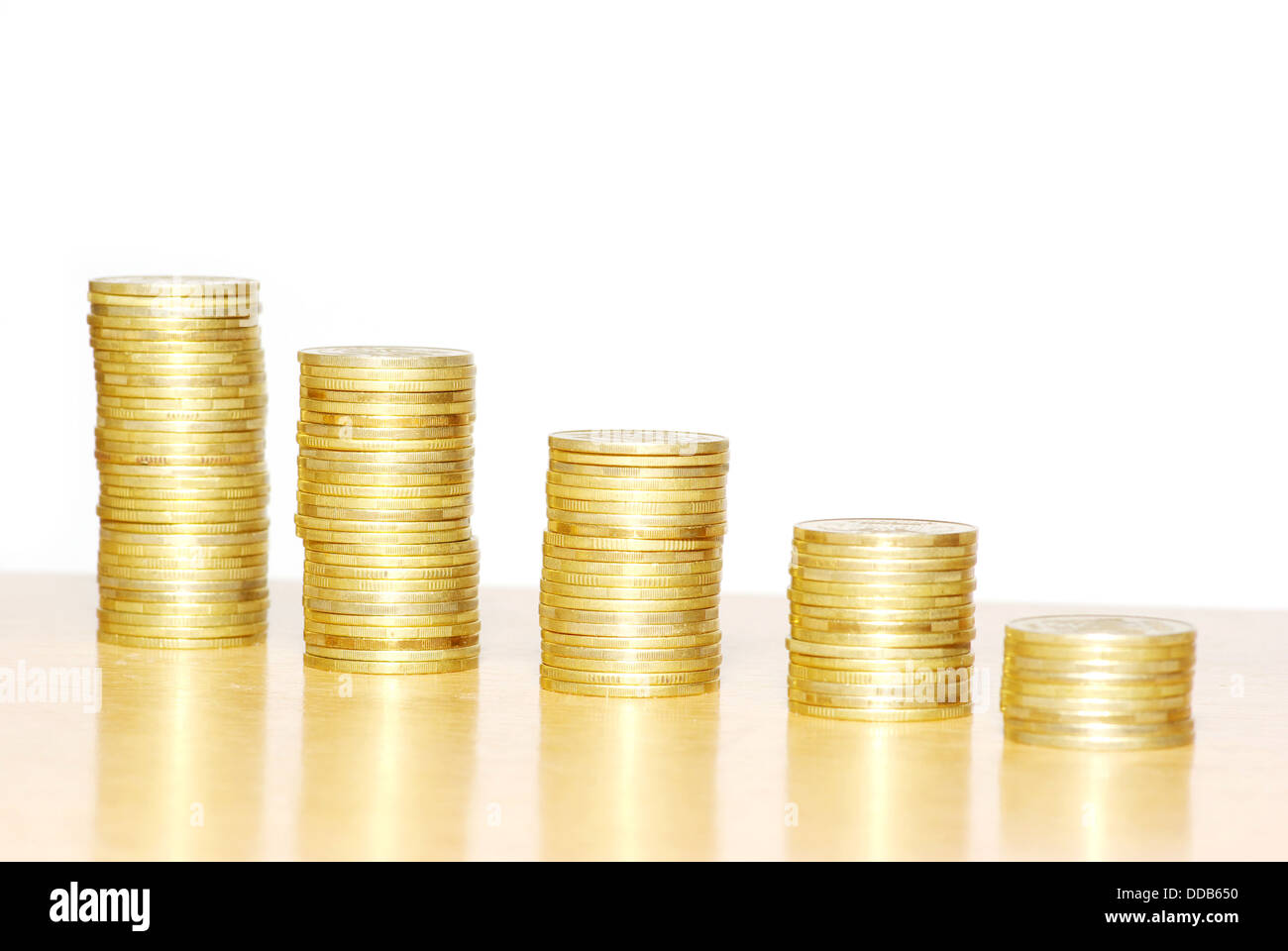Towers of coins hi-res stock photography and images - Alamy